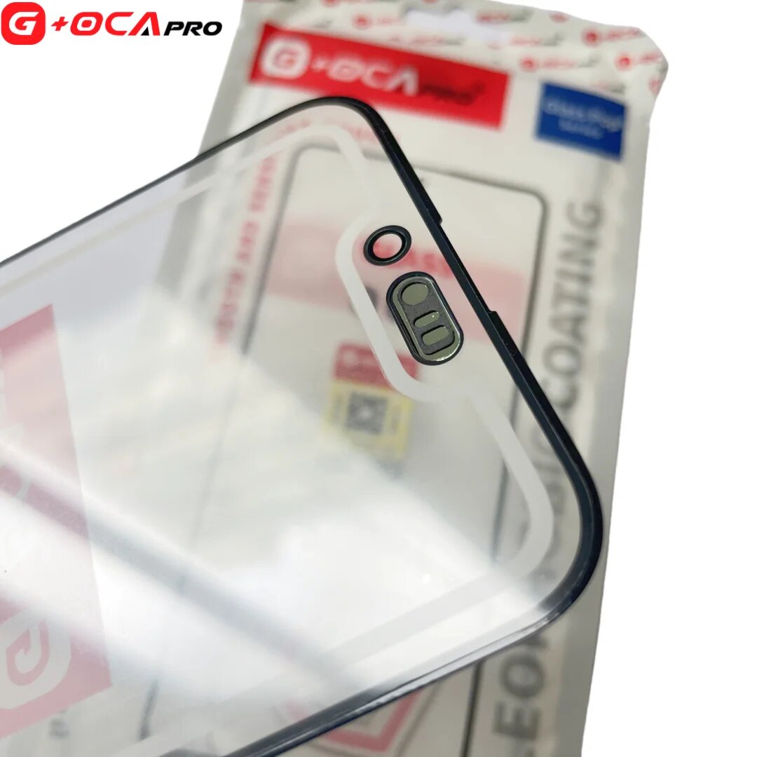 5 шт. G + OCA стекло + передняя панель для iPhone 15 15P 12 13 11promax 14 plus pro max mini 16 16pro 16promax 16e сенсорная ЖК-объектив