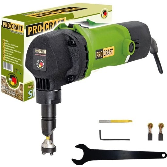 Ножницы Procraft вырубные по металлу SM1.6-500 , 500 Вт, 1,6 мм, 2000 об/мин