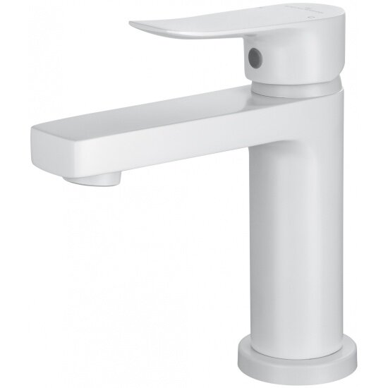 Смеситель для раковины Wonzon & Woghand Blend, Белый матовый (WW-A40222-MW)