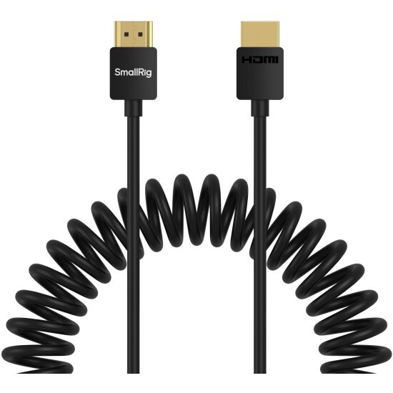 Кабель Smallrig 4963 спиральный Coiled HDMI Data Cable (A to A) 120 см