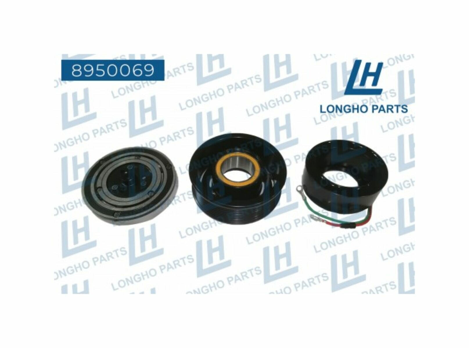 Шкив Компрессора Кондиционера \ Honda Accord, Cr-V 38810Pnb006(Longho 8950069)