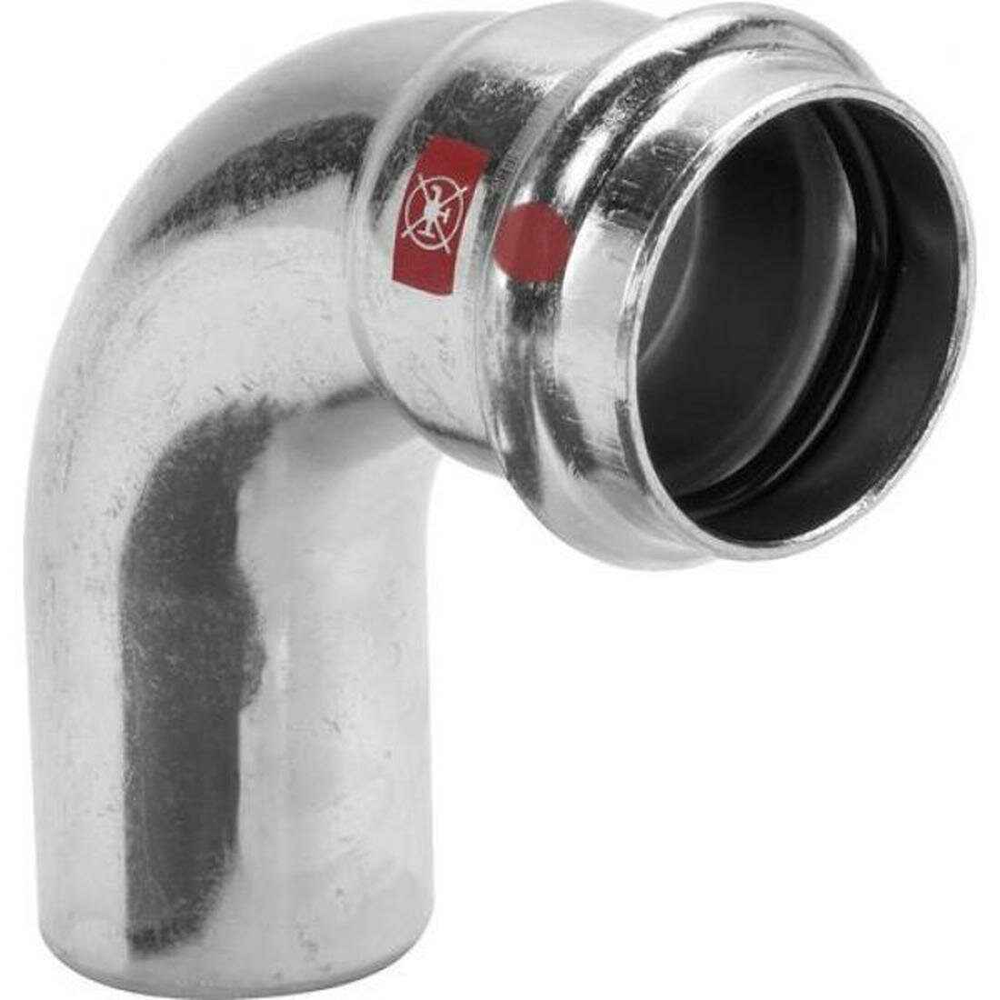 Отвод Viega, соединение пресс М35, материал трубы сталь, в упаковке 1 шт.