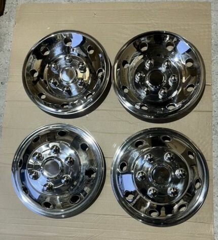 Колпаки на колёса R-16" (комплект 4 шт.) на ГАЗель нержавейка 56 RS