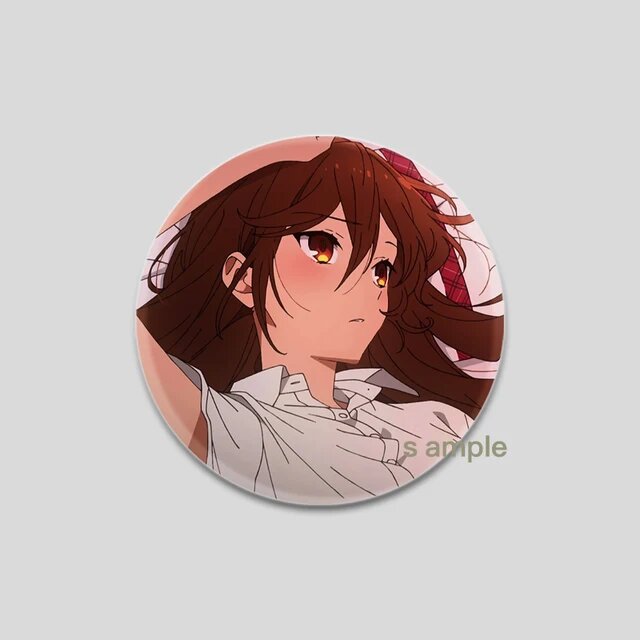 58/44/32 мм аниме CloverWorks, круглые мягкие пуговицы, милая брошь в виде фигуры для рюкзака, украшения одежды, модные подарки