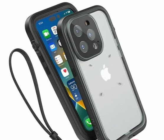Водонепроницаемый чехол Catalyst Total Protection Case for iPhone 14 Pro 6.1", черный (Stealth Black)