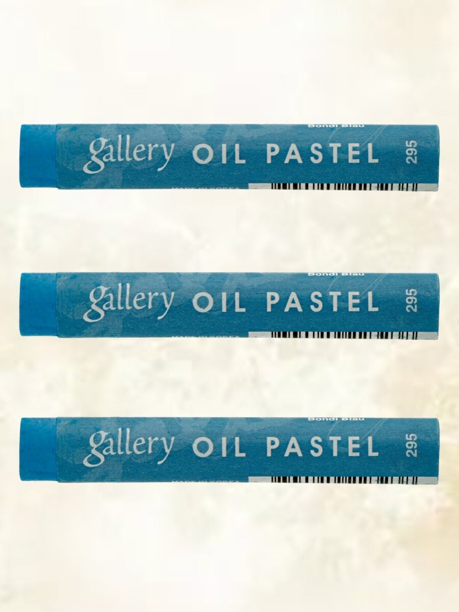 Пастель масляная мягкая профессиональная MUNGYO Gallery Синий Бонди №295 (3шт)