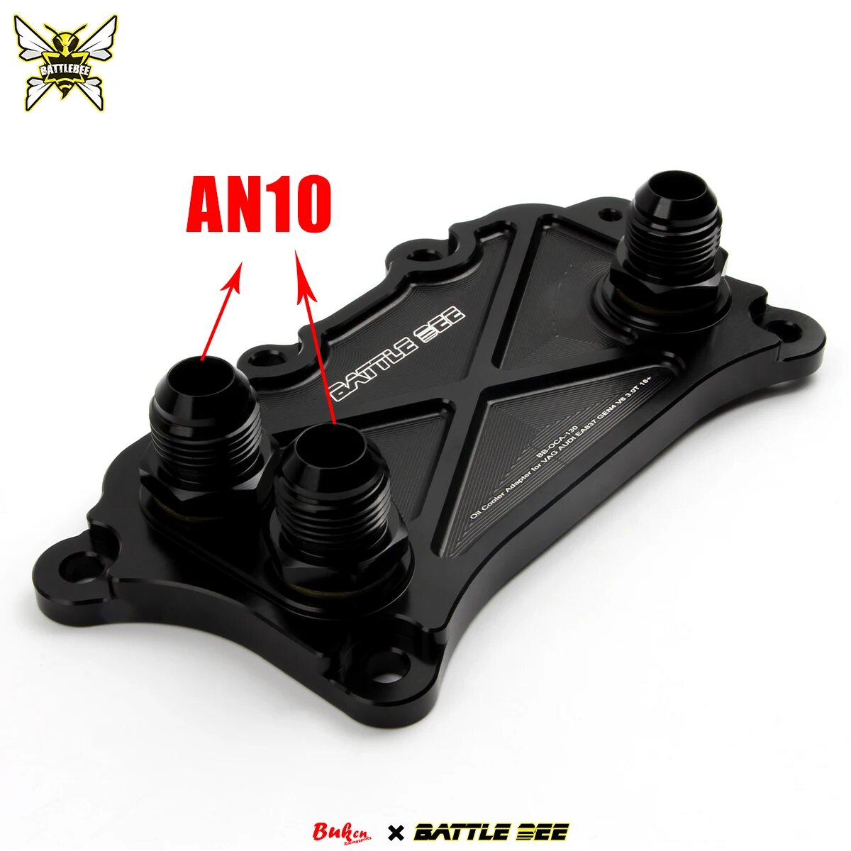 Адаптер масляного радиатора двигателя для VAG EA837 GEN4 16+ Volkswagen Audi серии Адаптер радиатора Адаптер масляного фильтра двигателя BB-OCA-130 AN10