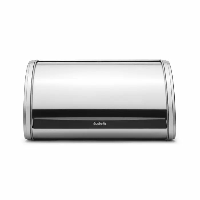 Хлебница со сдвигающейся крышкой (малая), Стальной матовый