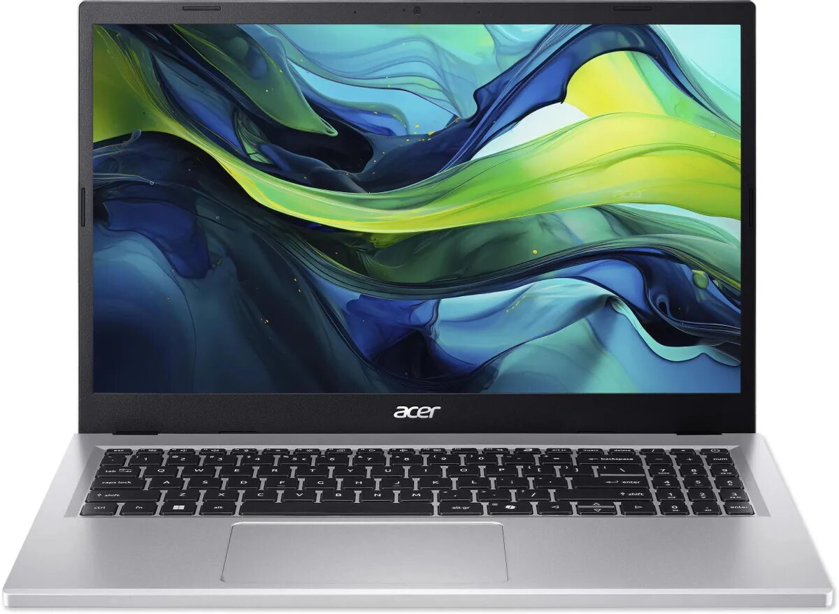 Ноутбук Acer Aspire Go AG15-41P-R4X3 15.6", Ryzen 5 7535HS, 16 Gb, 1TB SSD, AMD Radeon 660M, Без ОС, silver NX. J7FCD.004