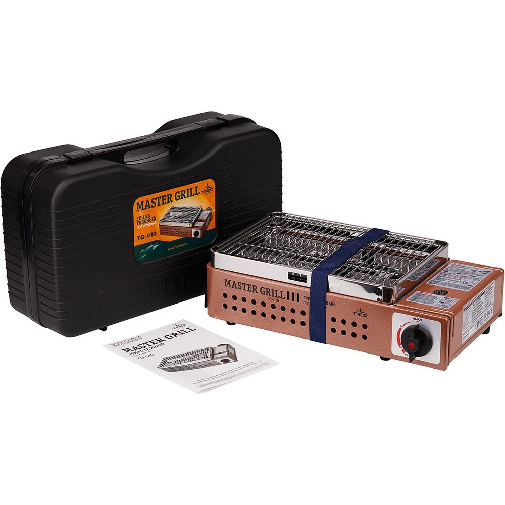 Портативный газовый гриль TOURIST MASTER GRILL TG-010, позволит