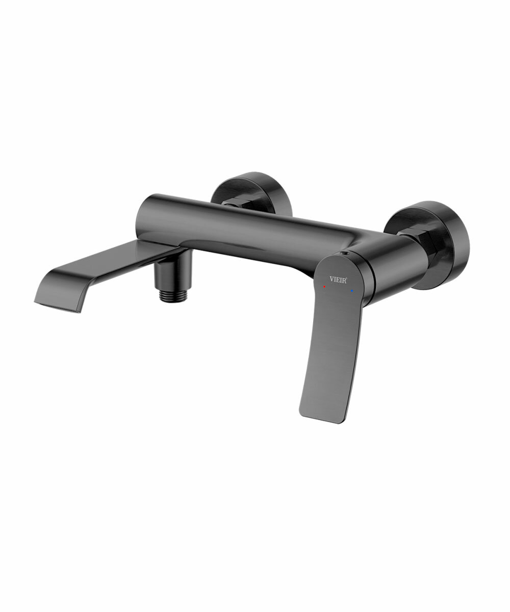 Смеситель однорычажный для ванны от бренда Vieir из латуни V483031-G графит