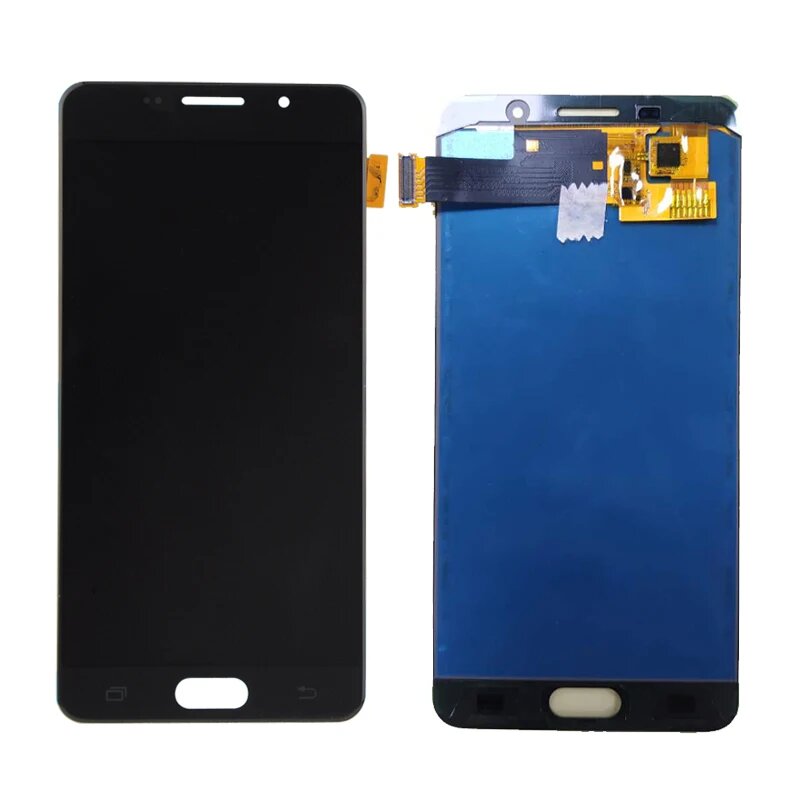 Супер AMOLED ЖК-дисплей для Samsung Galaxy A5 2016 A510 ЖК-дисплей с сенсорным экраном дигитайзер сборка бесплатная доставка TFT Black