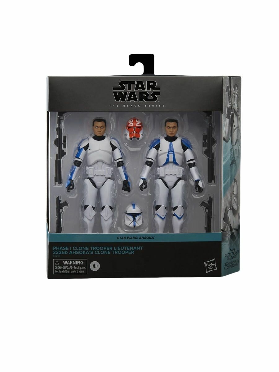 Фигурки Star Wars The Black Series Clone Trooper Lieutenant & 332nd Ahsoka s Clone Trooper 2-Pack(G02105L00)(6 )