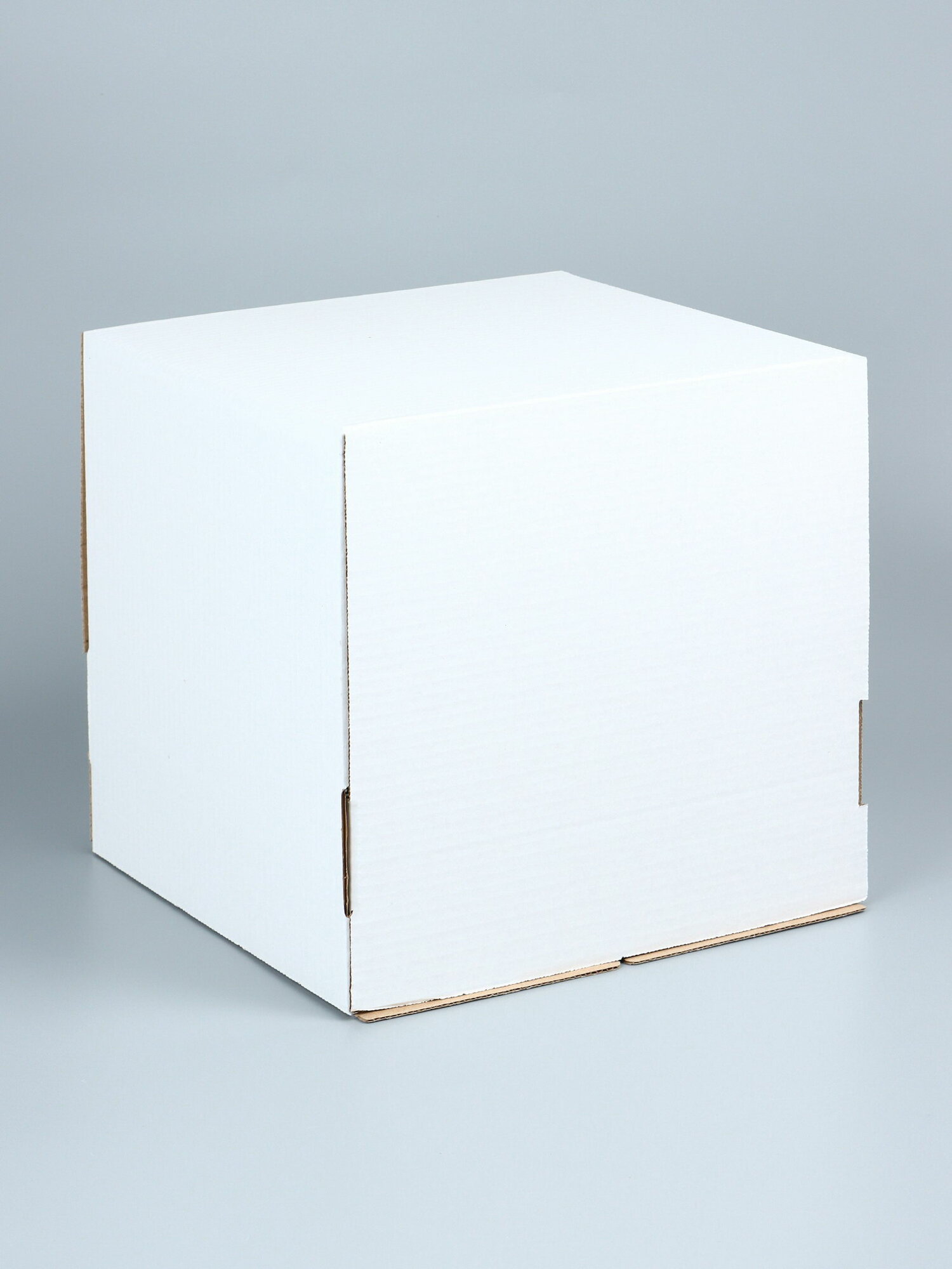 Коробка для торта, без окна, белая, 30x30x30 см, вид упаковки: для тортов, 5 шт.