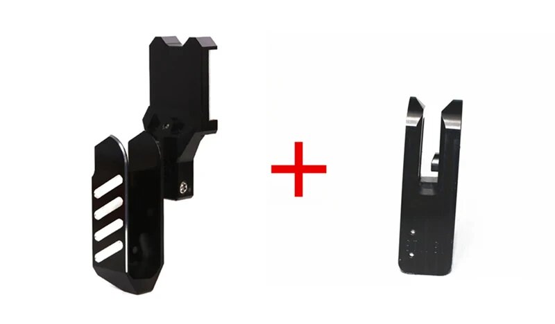 SPIRIT TACTICAL Алюминиевая кобура и вставной блок для SV, Glock CZ shadow 2 Черный, Set CZ BLACK