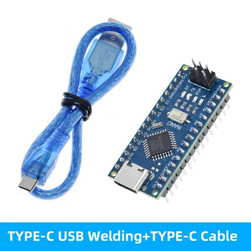 TZT Nano 3.0 контроллер для Arduino Type-C Welding-Cable