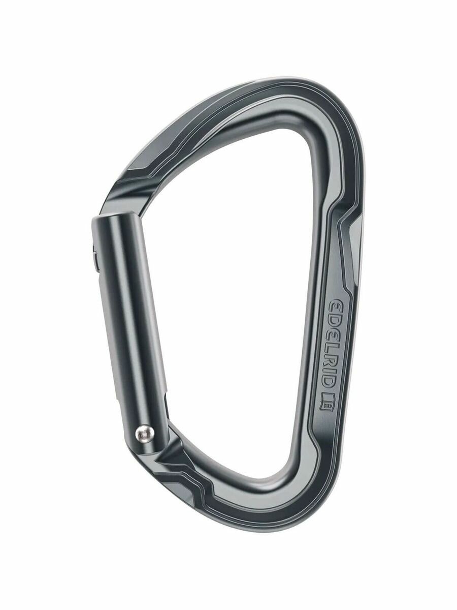 EDELRID PURE STRAIGHT III легкий спортивный карабин без муфты с прямой защелкой Keylock