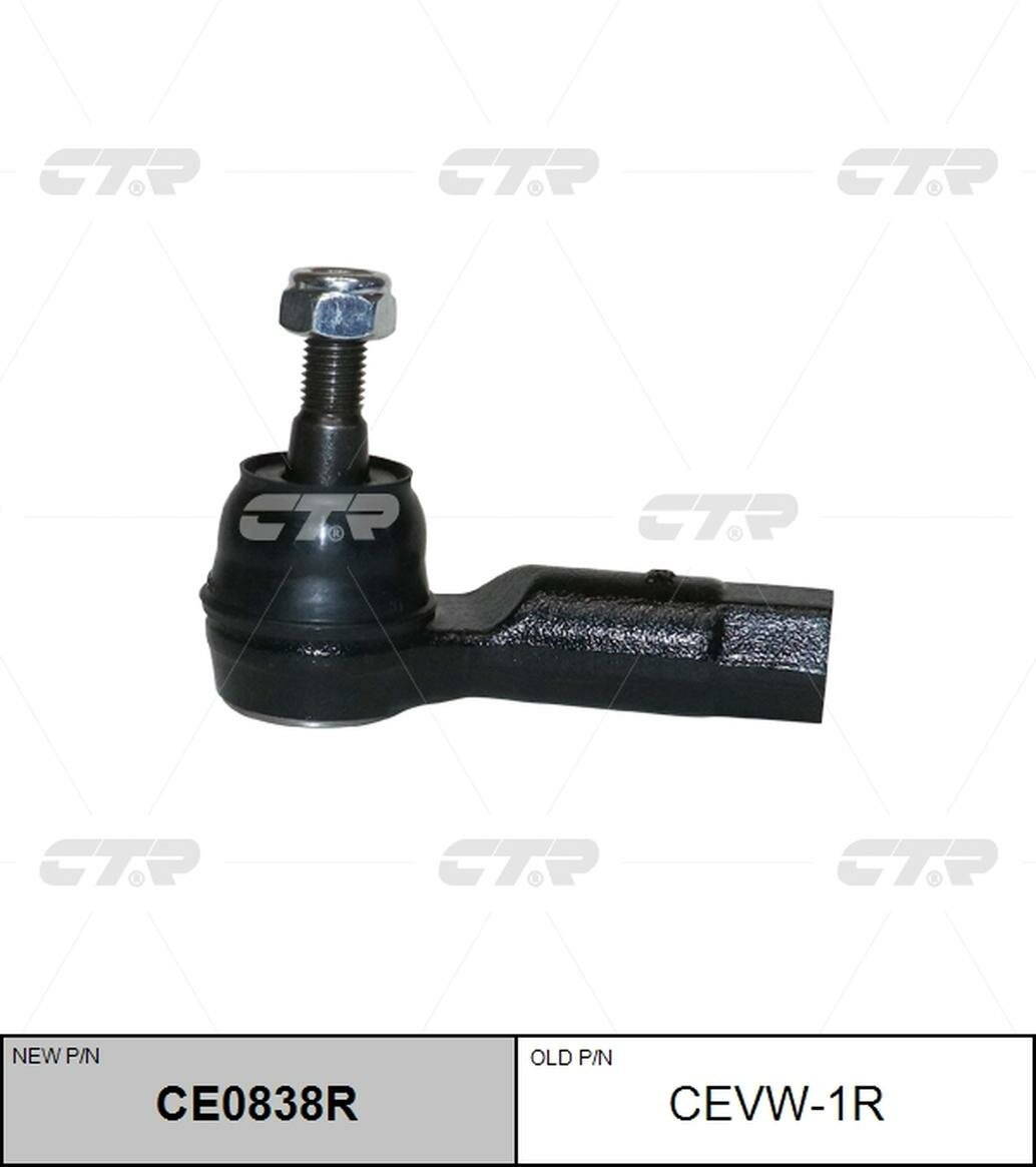 Наконечник рулевой тяги для автомобилей CTR CE0838R (запчасти и комплектующие)