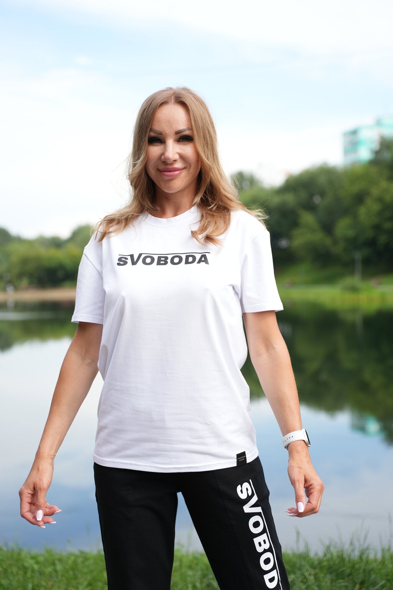 Футболка спортивная "SVOBODA"