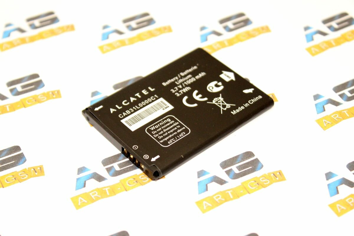 Аккумулятор для ALCATEL CAB31L0000C1/CAB24A0000C1 One Touch 282/1030d/813/813D/813F/890D/891/979/3