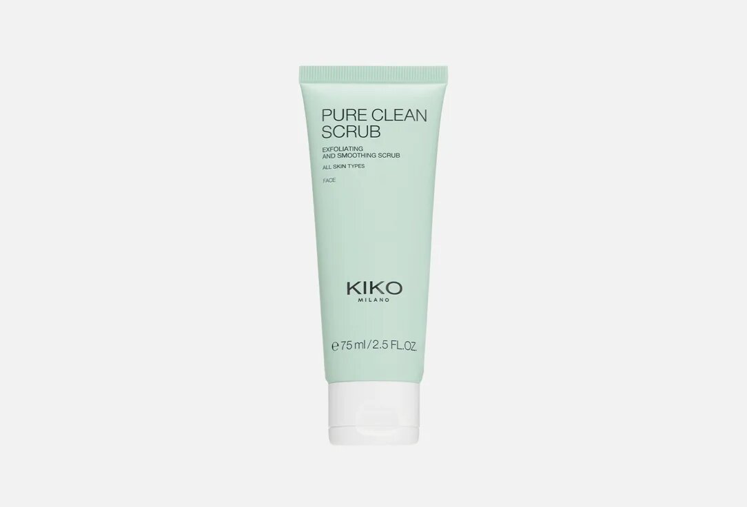 Очищающий скраб для лица KIKO MILANO pure clean scrub, 75 мл