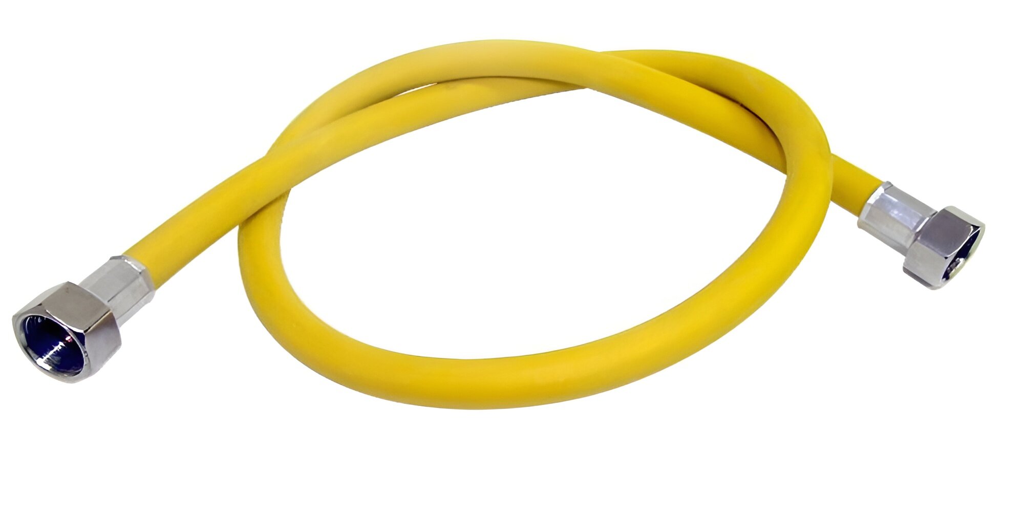 Шланг газовый ПВХ "Elka", 1/2", 10 х 15 мм, гайка-гайка, 1,2 м.