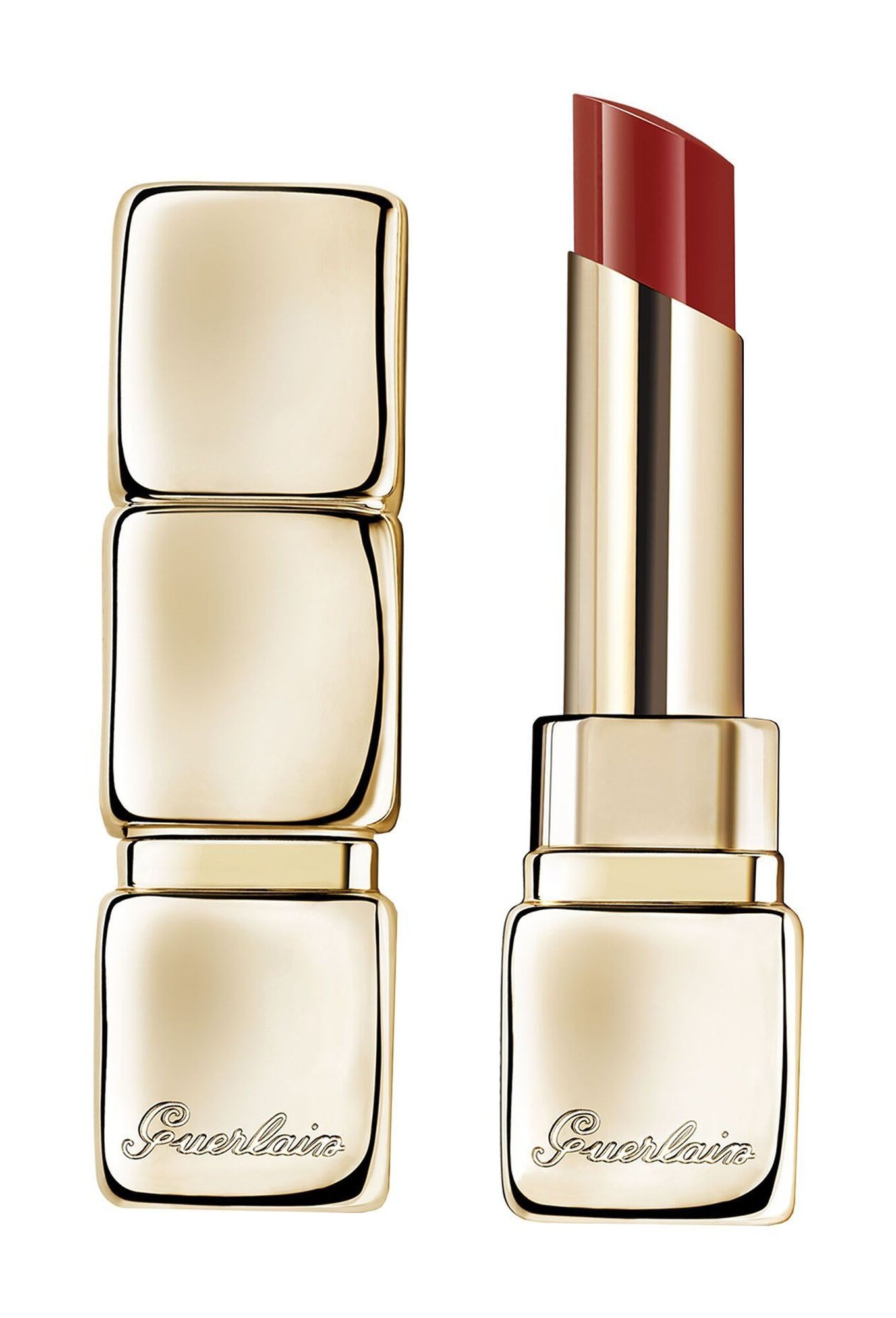 GUERLAIN Сияющая помада KISSKISS SHINE BLOOM оттенок 739 Cherry Kiss