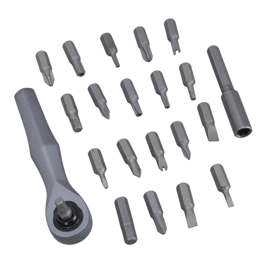 22 в 1 Прецизионный набор бит для отвертки с трещоткой