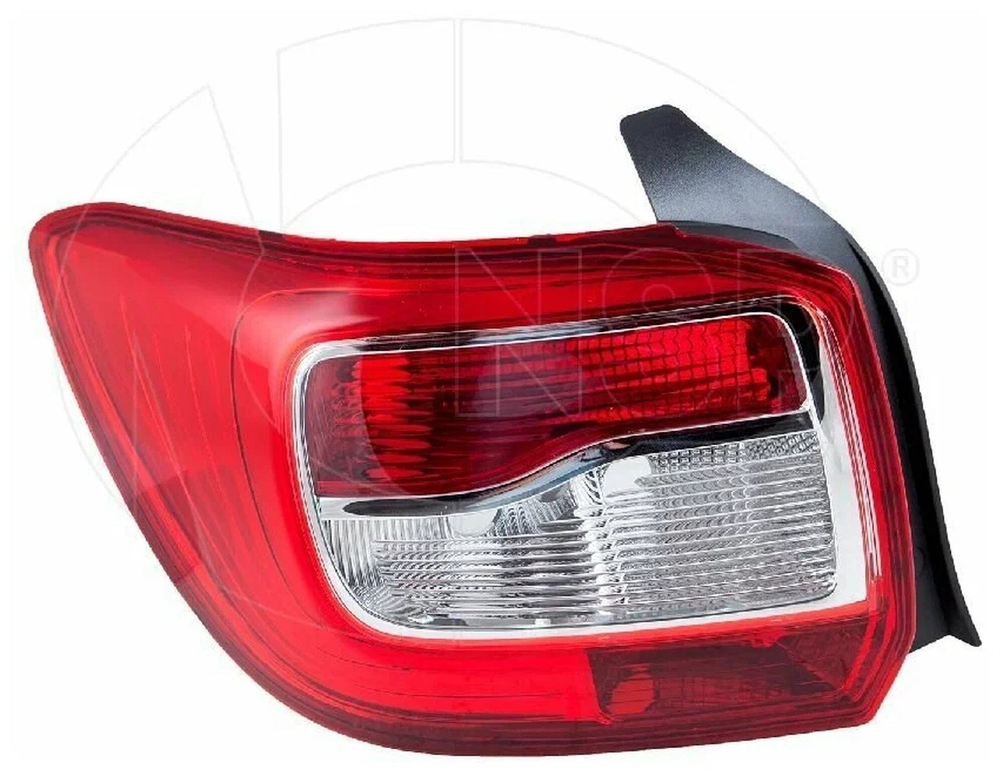 Фонарь задний левый RENAULT Logan II (14-18), NSP NSP07265556233R