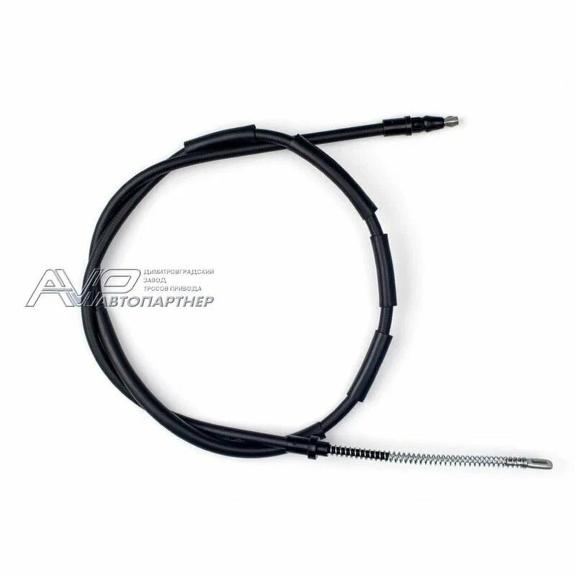 Трос привода ручного тормоза для а/м ВАЗ 1118, 2190, AVP AVPRT1118180