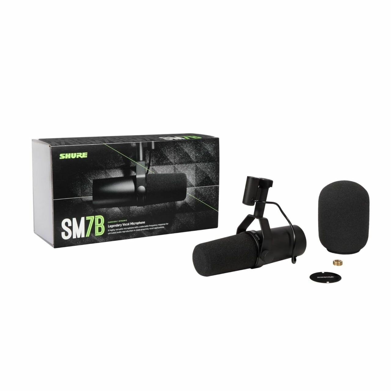 Микрофон SHURE SM7B Studio, черный