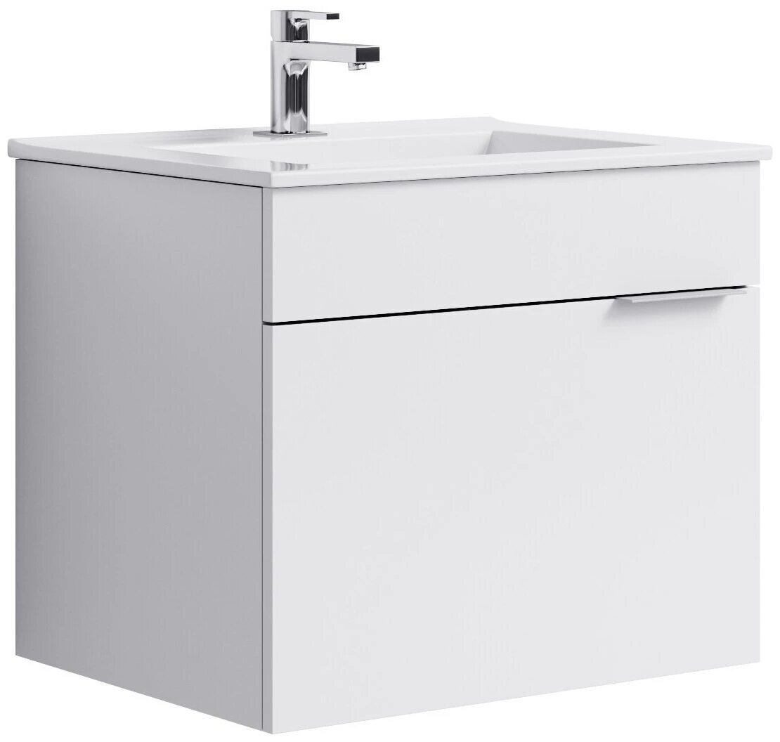 Aqwella бриг 60 тумба с раковиной светлое дерево br. 01 06 1 w 06/1/w Br.01.06/1/W