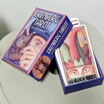 Карты Таро Эренберг A 78-Штук, Набор Карт для Гадания, 12x7 см banma