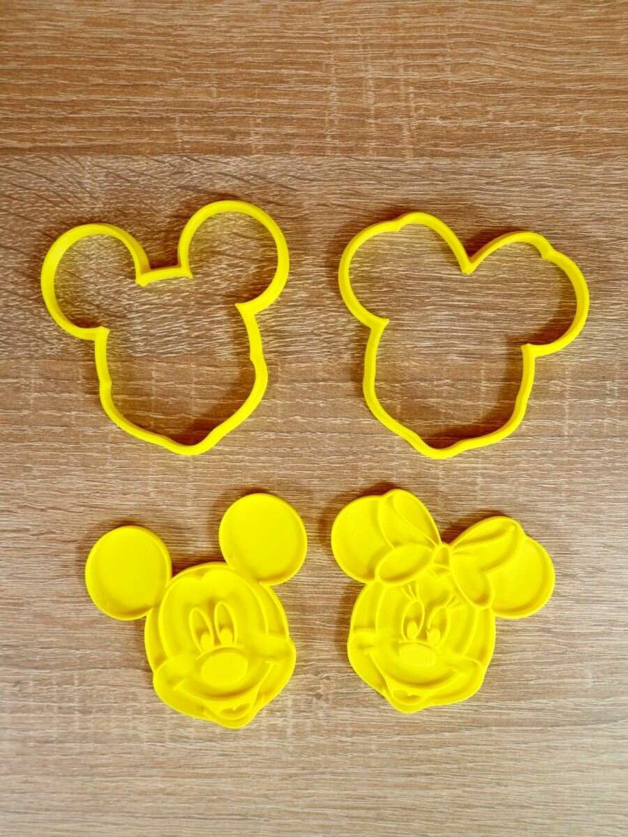 Форма для вырубки теста, вырубки пряников, Микки Маус