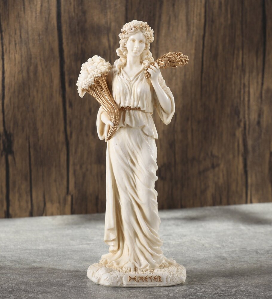 WS-1437/ 3 Статуэтка «Деметра - Богиня плодородия» (Veronese)