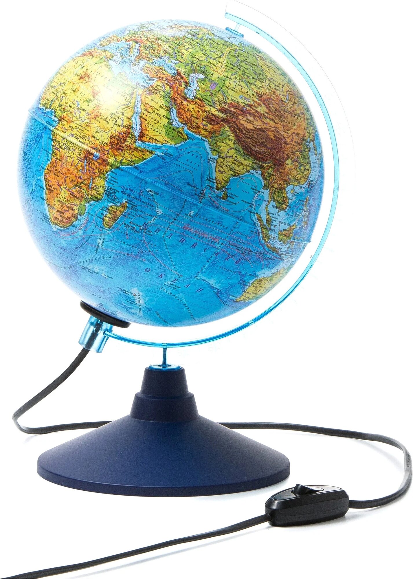 Глобус Globen интерактивный физико-политический с подсветкой 210 мм INT12100298