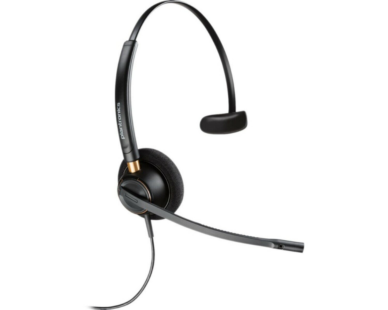 Проводная гарнитура Plantronics Poly ENCOREPRO HW510, черный