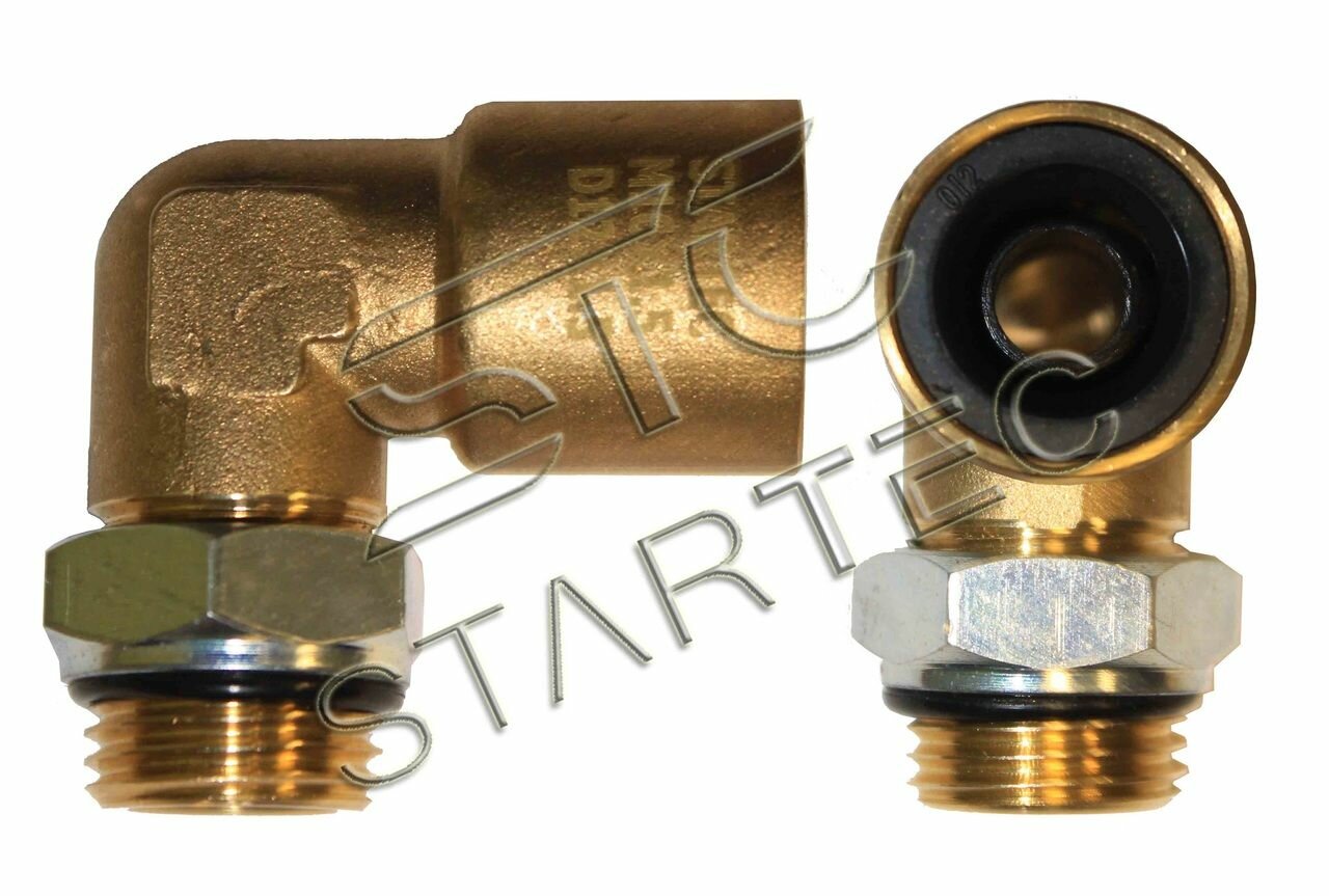 Соединитель трубки ПВХ, полиамид d 6мм (наружная резьба) М16х1.5 угольник латунь втулка ПВХ STARTEC