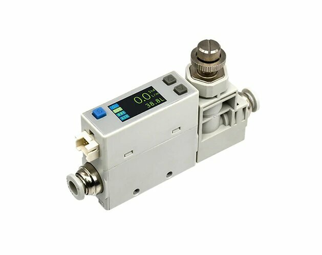 ASAIR AFM07 Аэротермальный массовый расходомер кислорода, сжатого воздуха, заменяет SMC PFM7