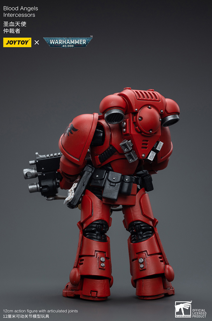 Фигурка JOYTOY Warhammer 40000 Blood Angels Intercessors, интерактивная