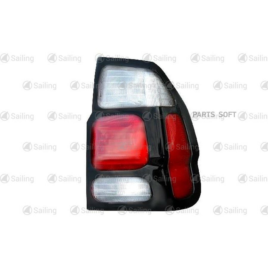 Фонарь задний правый красно-белый PAJERO SPORT I/MONTERO SPORT 2004-2008 от официального дистрибьютора, SAILING, артикул MB21002AR