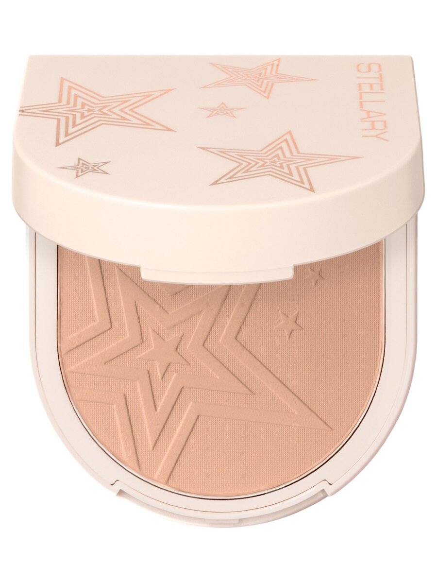 Пудра для лица Stellary Компактная сатиновая тон 04 песочно-бежевый