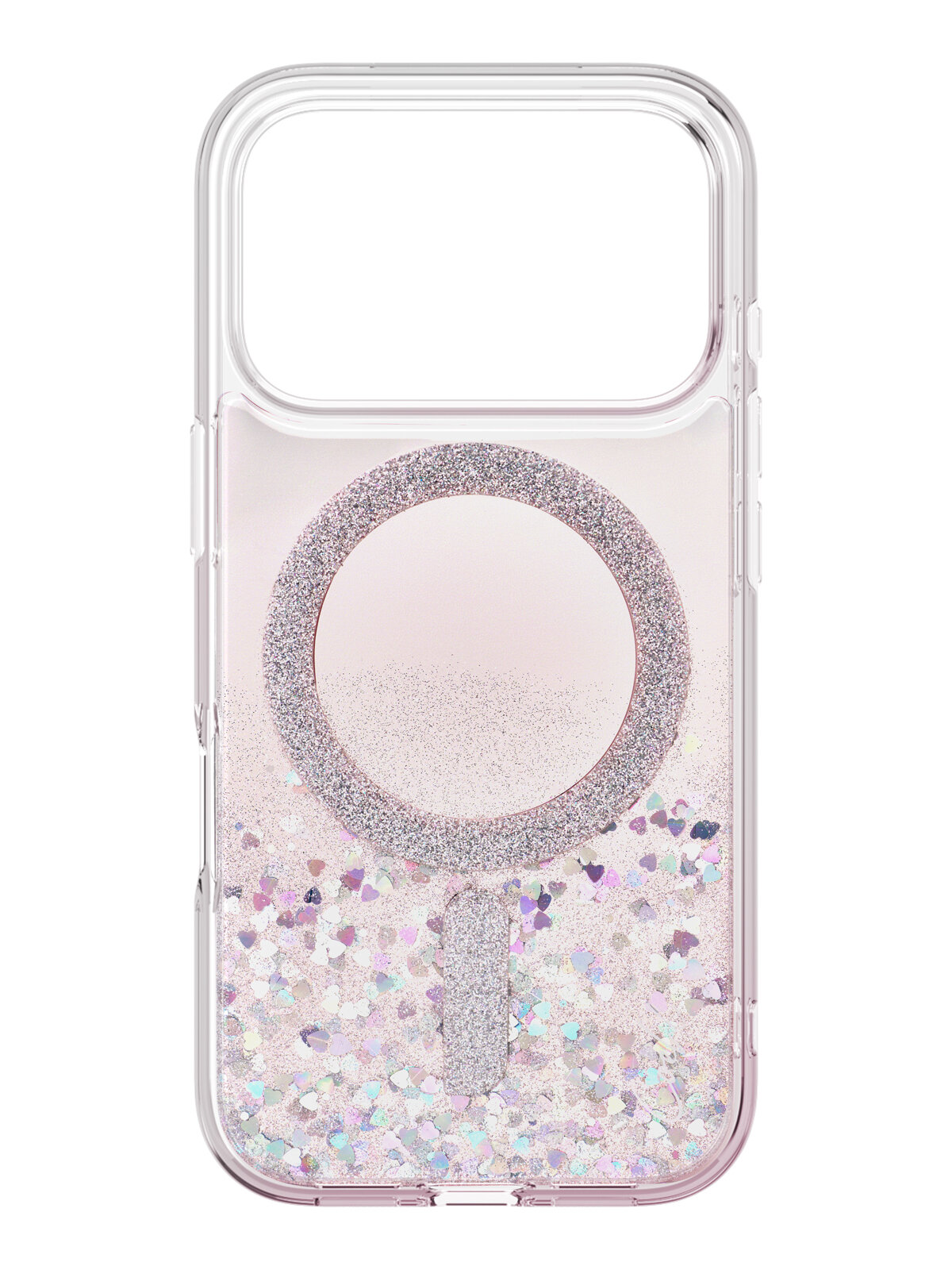 Чехол Uniq для iPhone 17 Pro, COEHL Solea с магнитами MagSafe, розовый