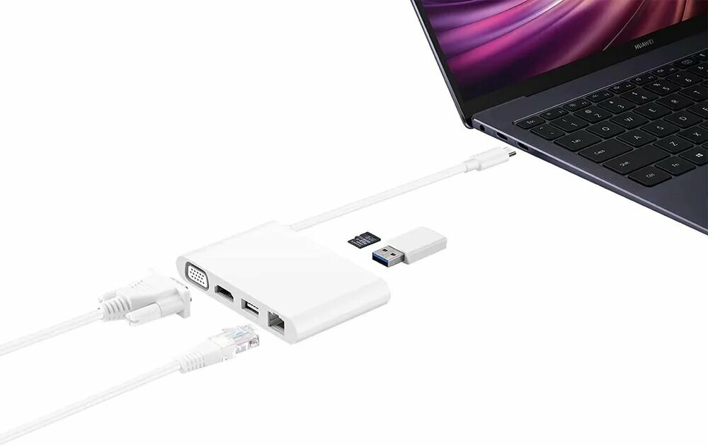 Xiaomi YouPin USB-хаб Док-станция HUAWEI MateDock 3 USB-C
