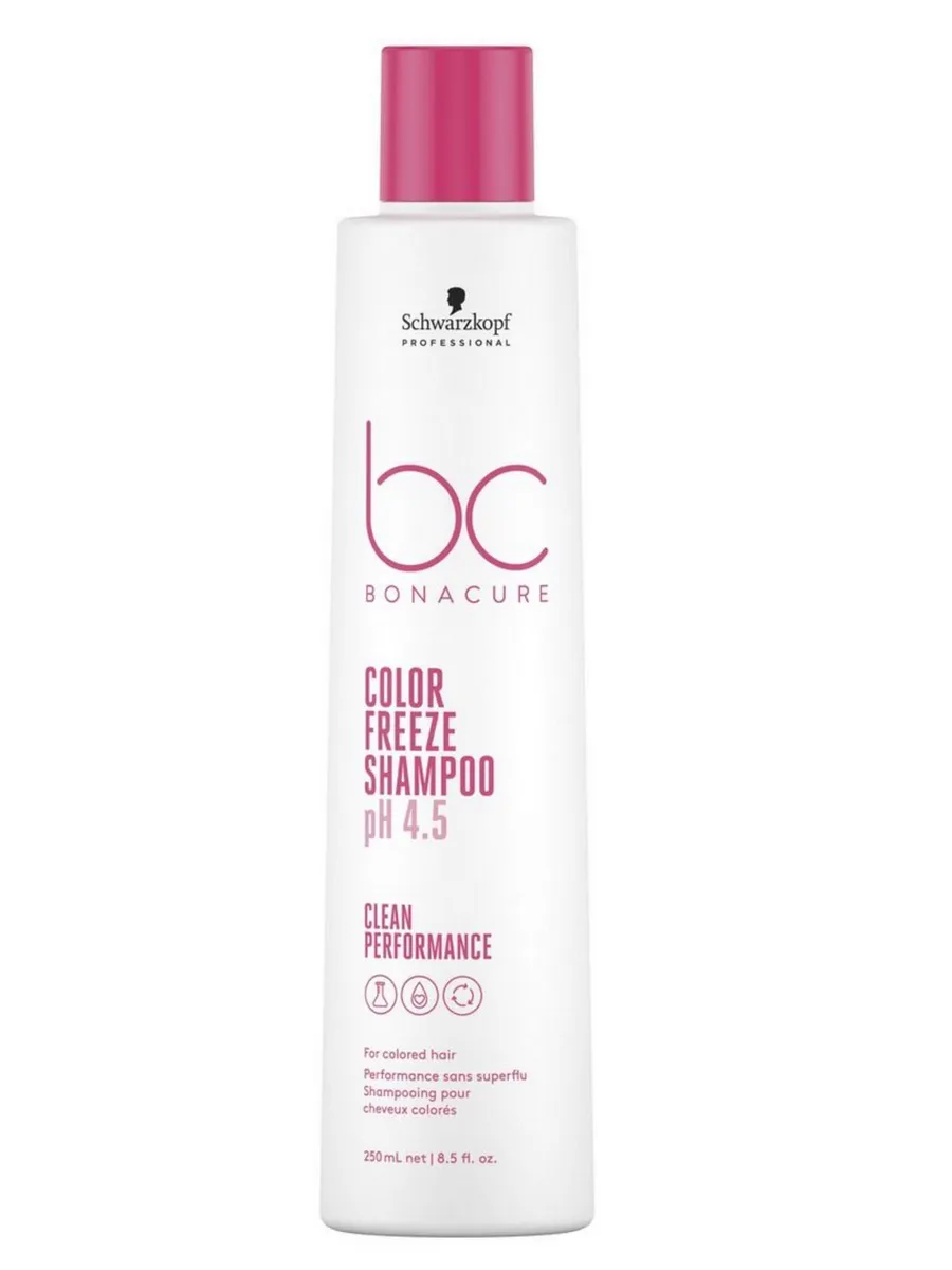 Шампунь Schwarzkopf Professional Bonacure Clean Performance Color Freeze для окрашенных волос, 250 мл