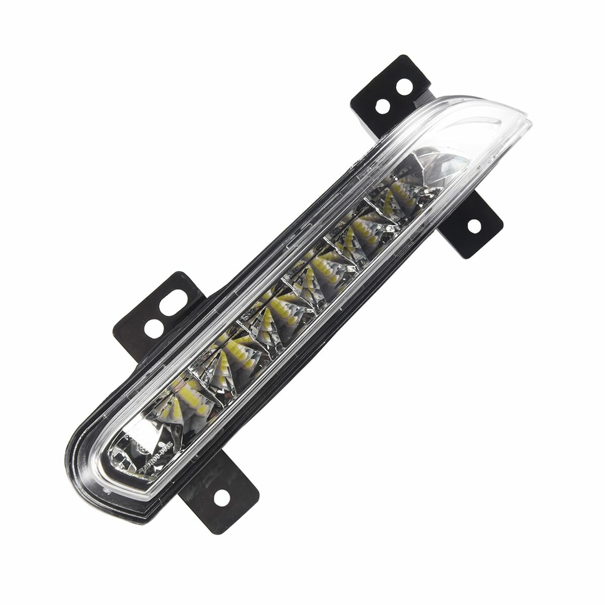 Автомобильный передний левый светодиодный противотуманный фонарь DRL для Fluence 2014 + Автомобильная фара вождения дневного света Бамперная лампа