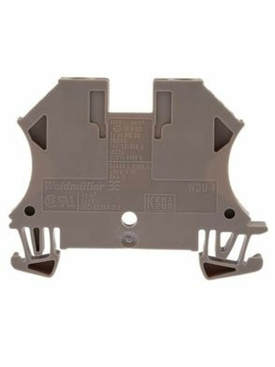 Проходная клемма, Винтовое соединение, 4 мм. кв, 800 V, 32 A (10 шт.) WEIDMULLER