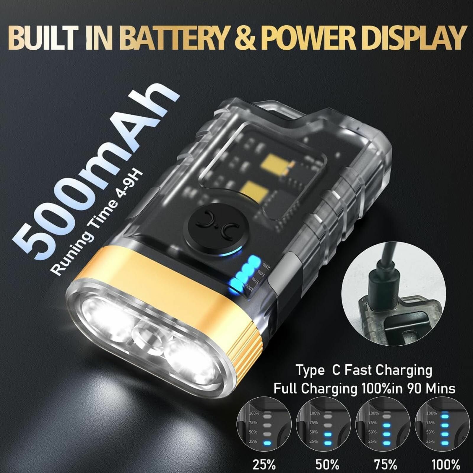 Фонарь-прожектор