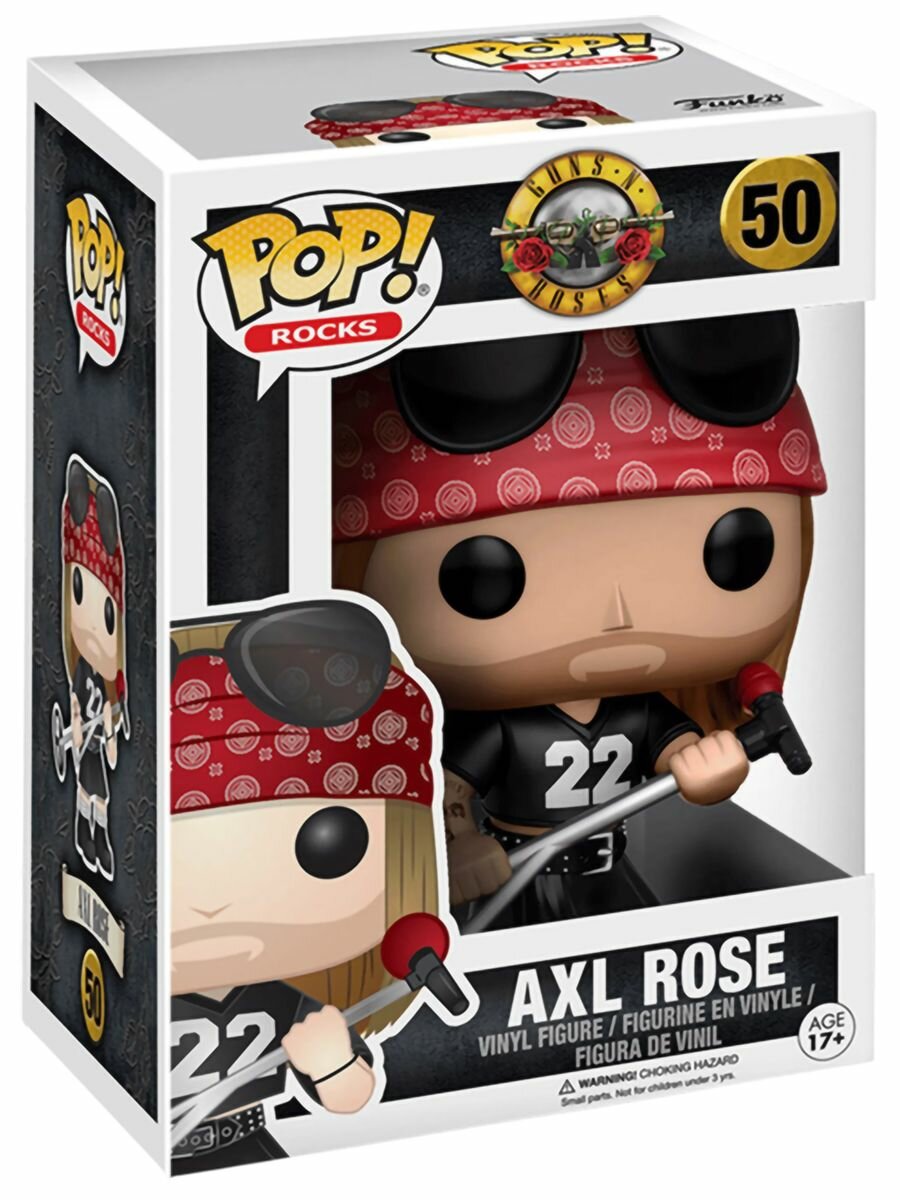 Фигурка Funko POP! Rocks. Guns N' Roses: Axl Rose (50)