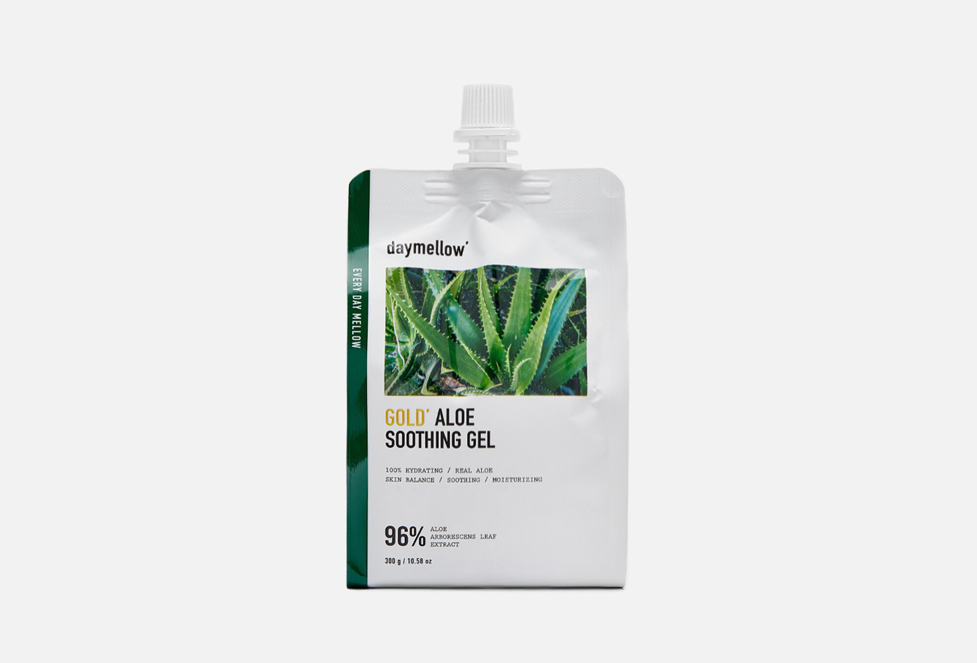 Успокаивающий гель для лица и тела с экстрактом алоэ DAYMELLOW' GOLD' ALOE SOOTHING GEL 300 г